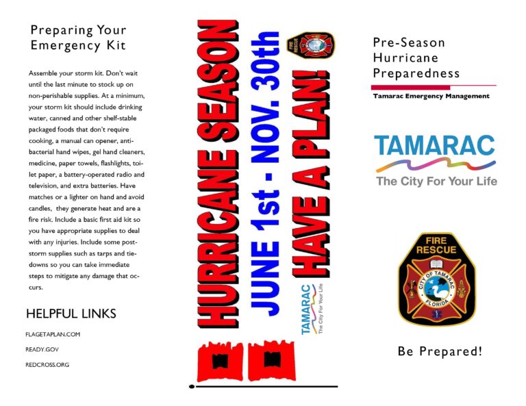 Downloadable Resources - Tamarac Fire & Rescue | Tamarac, FL 33321